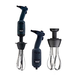 Zz Pro Commercial Heavy-Duty Big Stix Electric 220W Immersion Blender With 7-Inch Whisk(MW220W7)