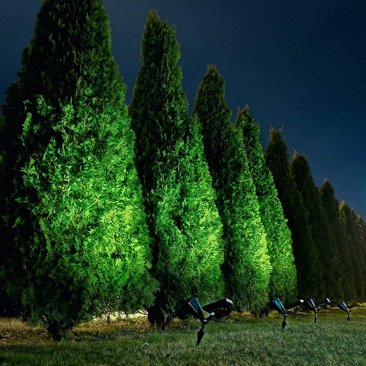 SOLVAO Solar Spot Light | Ultra Bright, Waterproof, Outdoor | Auto On/Off Function | Rechargeable LED for Lighting Flag Pole, Landscape, Wall, Fence, Yard & Garden | 2 Pack