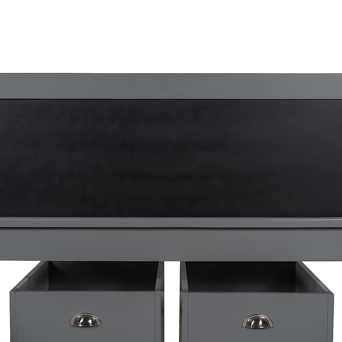 Harper & Bright Designs Kids Loft Bed with Slide, Twin Size Wooden Low Loft Bed Frame with Two Storage Boxes for Boys & Girls, Gray