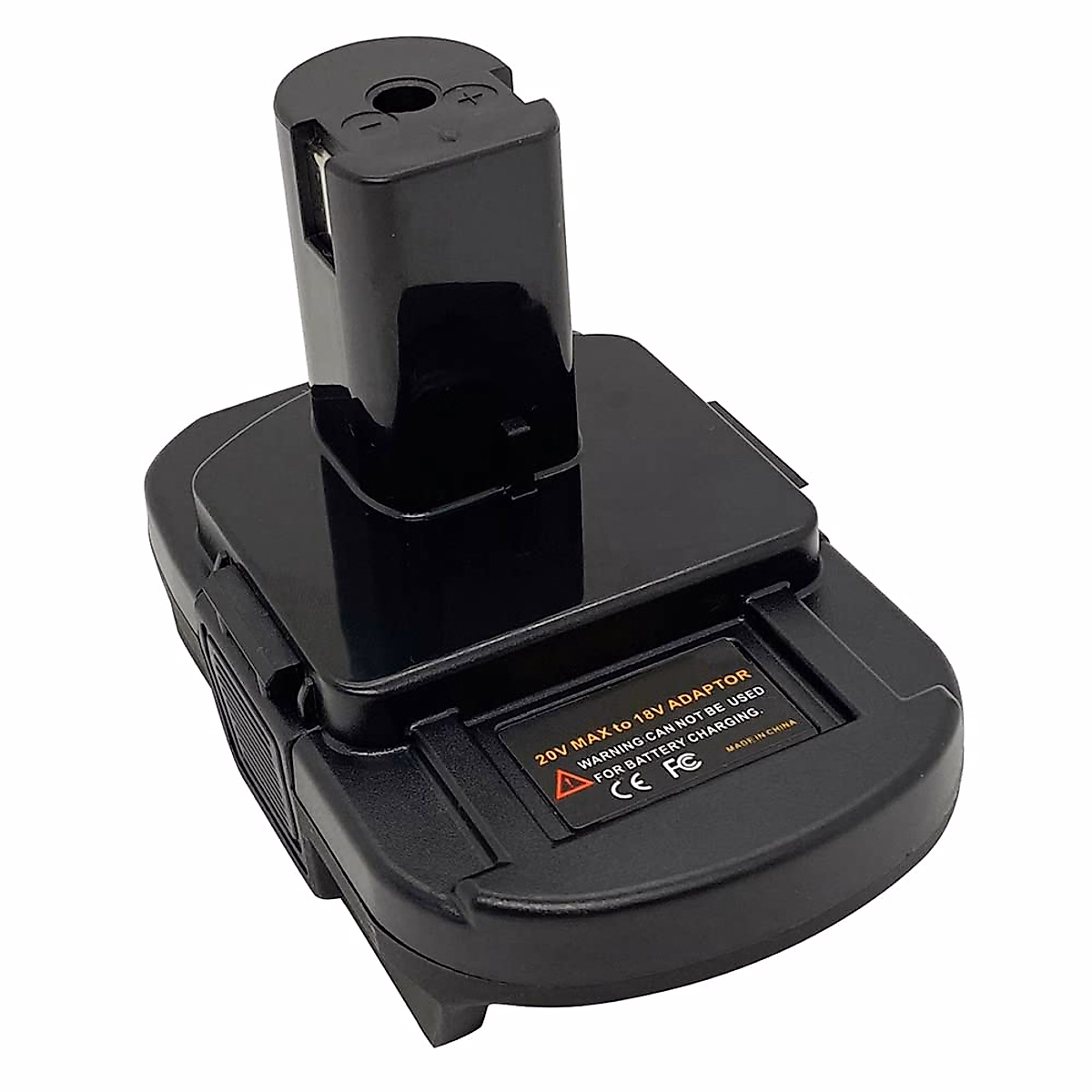 JFQWLE Converter for Black&Decker/Porter Cable/Stanley to Ryobi Battery Adapter, Compatible with Black&Decker/Porter Cable/Stanley 20V Lithium-Ion Batteries, Work for Ryobi 18V Cordless Power Tools