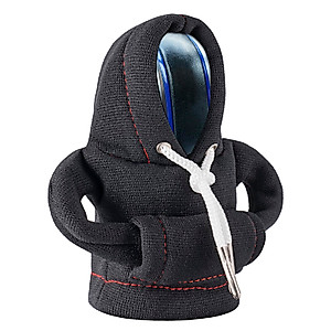 Gear Shift Hoodie, Gear Shift Cover, Universal Car Shift Knob Hoodie, Mini Hoodie for Car Shifter, Automotive Interior Cute Gadgets, Car Accessories and Decorations