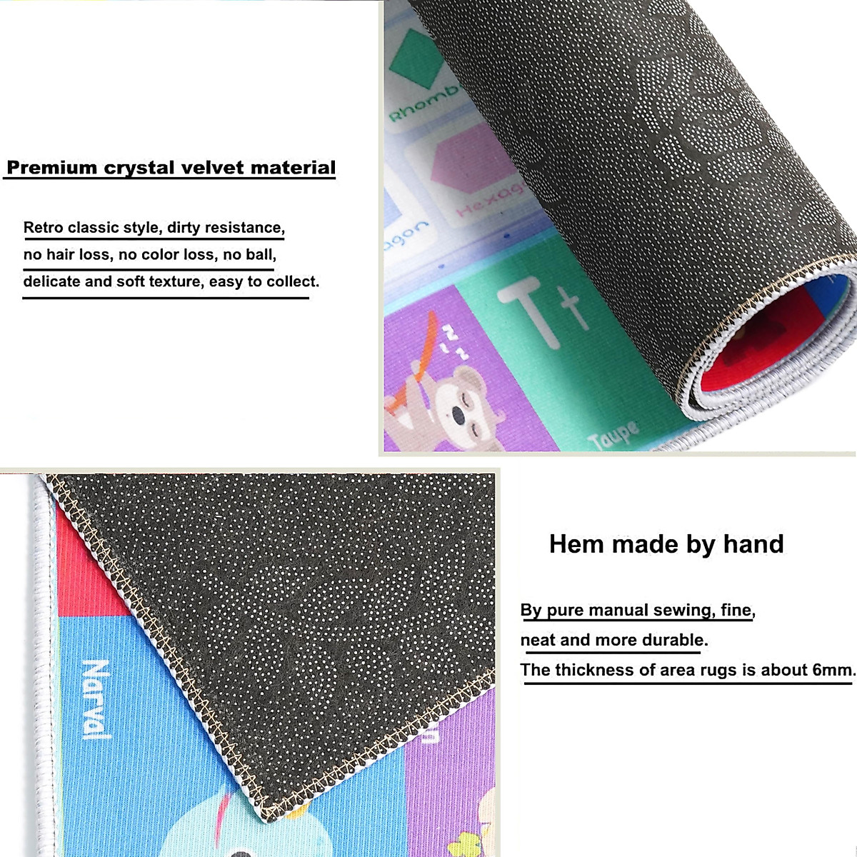 TIMELESSLIVING Superhero rug Super Hero Area Rug Cartoon Movie living room Bedroom Decor Kids Room Rug PHDB05