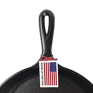 Lodge L9OG3 Cast Iron Round Griddle, Pre-Seasoned, 10.5-inch