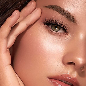 Lashes Natural Look False Eyelashes Clear Band Wispy Faux Mink Eyelashes Fluffy Short Natural False Lashes Cat Eye Strip Lashes That Look Like Extenison D Curl Lashes Pack 7 Pairs