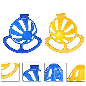 4pcs Color Finches Vegetable Plastic Random Hatching Food Finch for Dispenser Tool Eggs Water Fixed Bird Parakeet Accessory Cockatiel Parrot Canaries Hollow Feeder Conure Basin