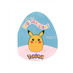 Squishmallow Pokemon Pikachu Stuffed Animal Plush Toy 10" (Pikachu)