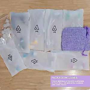 kolodosa Ear Buds Kids School - 7 Pack Classroom Wired Headphones Set Learning Kids Earphones Student chromebook Earbuds Bulk for Laptop audifonos iPhone Galaxy Gym Computer PL 3.5 Jack