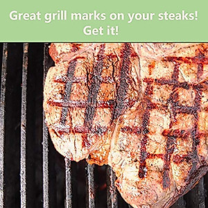 Dracarys 15.5" Cast Iron Grids Grate Fire Pit Big Green Egg Accessories Replacement Parts Grill & Smoker Round Grilling Cooking Grate Fit for Medium Big Green Egg Grill & Smoker,Fire Pit(M - 15.5")