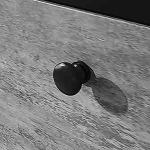 DiDuGo Shoe Cabinet Shoe Storage Organizer with 3 Flip Drawers & Locker, Shoe Storage Cabinet with Wooden Legs, for Entryway Rustic Grey and Dark Grey (47.2”W x 9.3”D x 47.2”H)