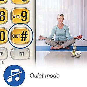 AT&T EL52313 3-Handset Cordless Phone with Answering System & Extra-large Backlit Keys