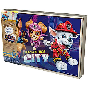 PAW Patrol: The Movie, 7 Wood Puzzles Jigsaw Bundle 12pc 16pc 24pc Chase Skye Marshall Rubble Show with Tray, for Kids Ages 4 and up