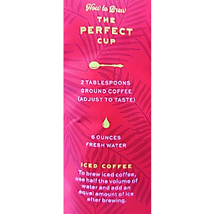 Lion Coffee Premium Gold Roast Whole Bean Coffee, 10% Kona Blend, Medium-Light Roast, A Taste of Aloha - 24 Ounce Bag