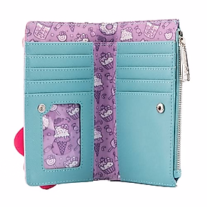 Loungefly Sanrio Hello Kitty Cupcake Faux Leather Flap Wallet