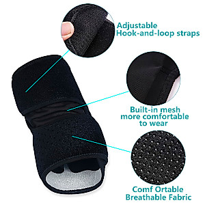 Cinlitek Adjustable Elbow brace Tennis Compression Sleeve for Golfer's and Tennis Elbow,weightlifting, Tendonitis,Arthritis, Sports Injury Recovery, Reduce Elbow Pain for Men and Women