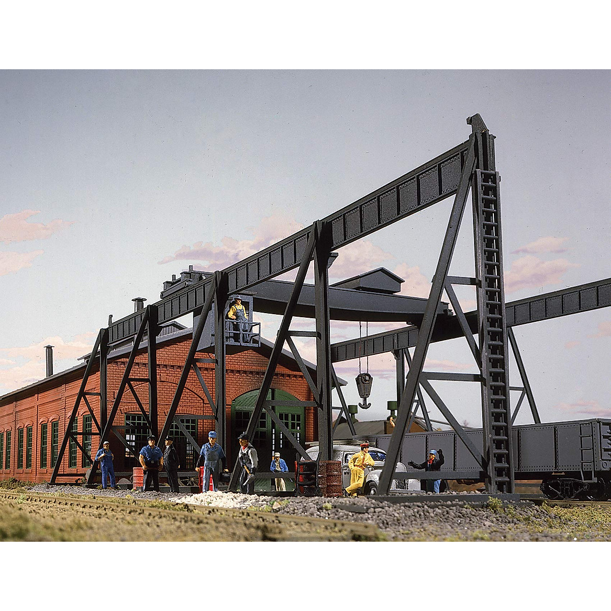 Walthers Cornerstone Series Kit HO Scale Overhead Traveling Crane