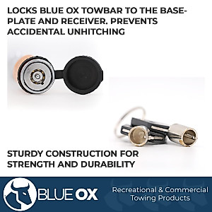 Blue Ox BX88101 two 1/2 locks and one 5/8 Lock Kit , Orange