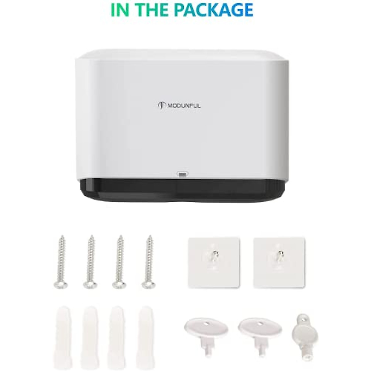 Paper Towel Dispenser, Paper Towel Holder Wall Mount, Bathroom Hand Paper Towels Dispensers, No-Hole Installation Multifold/Trifold/c Fold Paper Towel Dispenser