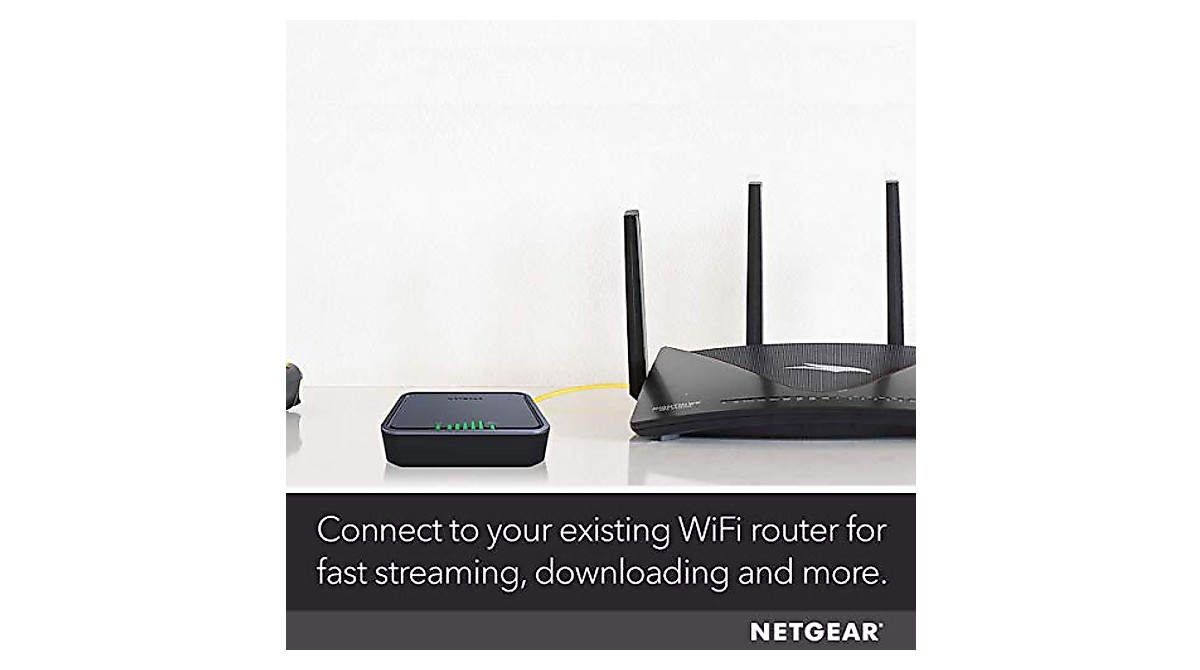 NETGEAR LTE Broadband Modem LB1120 for Primary Internet Use