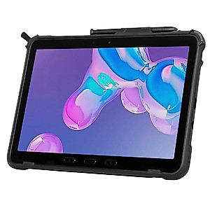 Samsung Tab Active4 Pro Field Ready Case, Protective Tablet Case, Rugged, Maximum Protection, Slim Design, Matte Finish, US Version, Black (GP-FPT636TGCBW)...Made by TARGUS