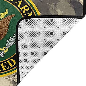 Army Retired Area Rug Living Room Bedroom Kitchen Sofa Bedside Carpet Floor Mats 72"X48"