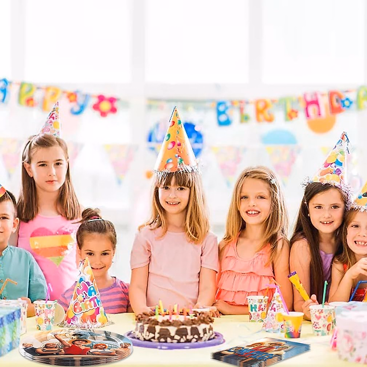 40Pcs One Piece Party Supplies - Plates Napkins for One Piece Birthday Party Supplies - 20 Plates 20 Napkins - Decorations for Kids