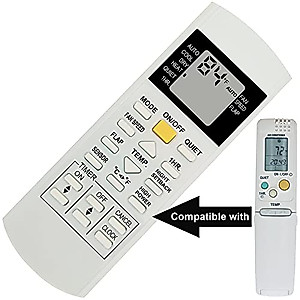 Replacement Remote Control RCS-4VPIS4U for SANYO AC Air Conditioner Remote Control KS0971 KS1271 KS1872 KS2472 KMS0772 KMS0972 KMS1272 KMS1872 KMS2472 C0971 CL0971 C1271 CL1271 C2472 C1872 CL2472