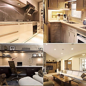 GY8.6 G8 LED Bulb 3W, 120V 30W Halogen Replacement Bulb, Improved Version G8/GY8.6 Bi-pin Base,for Microwave Lighting, Under Counter Kitchen Lighting, Under-Cabinet Light(6-Pack)(Warm White 3000K)