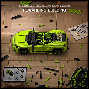 Mould King Cars Urus SUV Model Cars Building Toys, 10019 MOC Car Building Blocks Sports Car Toys, Collectible Model Car Kits Speed Race Car Building Kits for Adults Car to Build for Kids 8+ (1538 PCS)