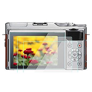 Screen Protector Glass Designed for Fujifilm X-A5 X-A3 X-A10 Camera, WH1916 9H Tempered Glass Anti-Bubble Anti-scratch Ultra-Clear [3-Pack]