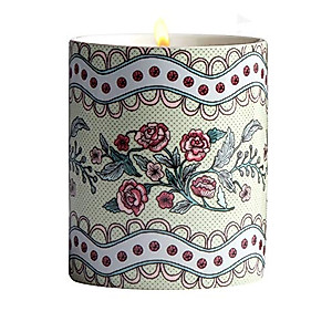 L'or de Seraphine La Roseraie Scented Candle | Fragrance No. 27 | Floral & Fruity Notes | 45 Hour Burn Time | Luxury Scented Candle for Home & Leisure | 6.4 oz