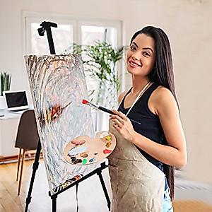 RRFTOK Artist Easel Stand, Adjustable Easel for Painting Canvases Height from 17 to 66 Inch,Carry Bag for Table-Top/Floor Drawing and Didplaying
