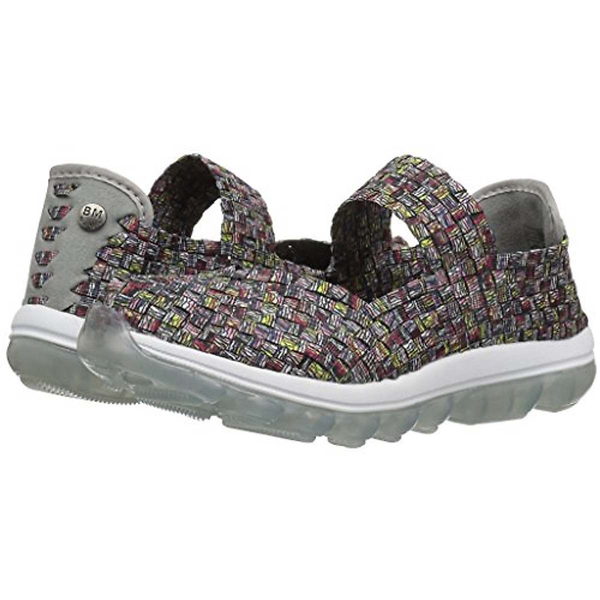 Bernie Mev Women's Gummies Charm Walking Shoe, Ice, 39 EU/8.5-9 M US