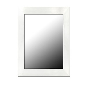 Home Basic DM47051 12" x 16" Wall Mirror, Black
