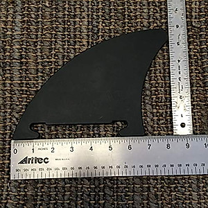 Hook & Pin Fin for Tower Inflatable Stand Up Paddle Boards (6" River)
