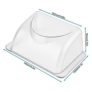 Plastic Rain Cover, Waterproof PV Plastic Rain Cover Waterproof Shell for Door Access Control Keypad Controller Rainproof Cover Sell Protector,Ring doorbell Cover