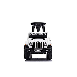 Best Ride On Cars Jeep Rubicon Push Car, White