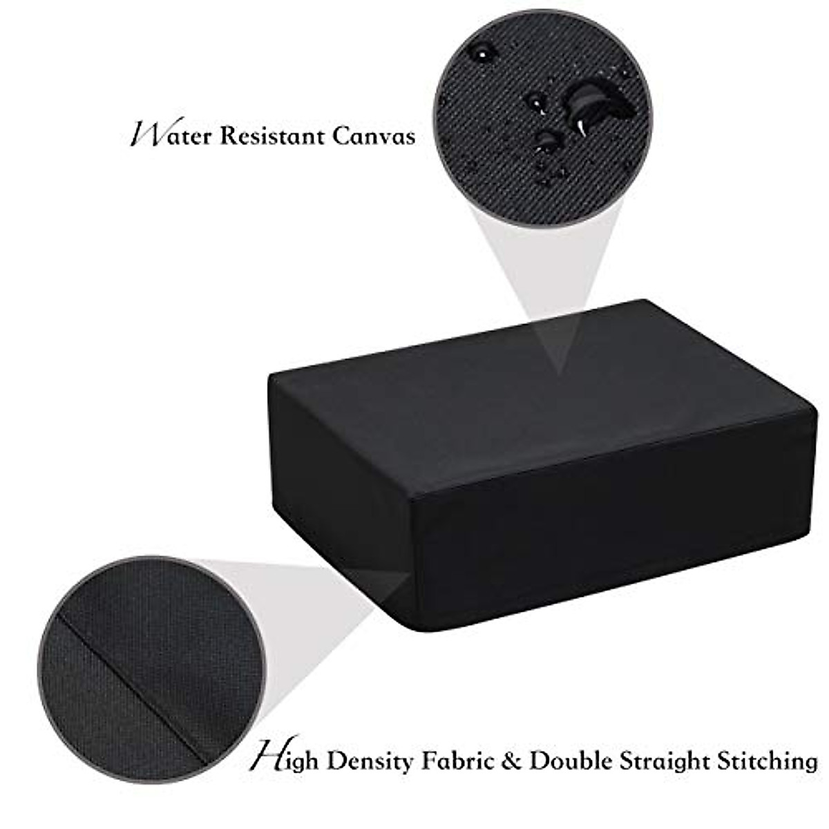 Zipcase 22 Inch Table Top Griddle 600D Heavy Duty Waterproof BBQ Cover with Elastic Hoop, Compatible with Blackstone 22 Inches Table Griddle Only Without Griddle Hood