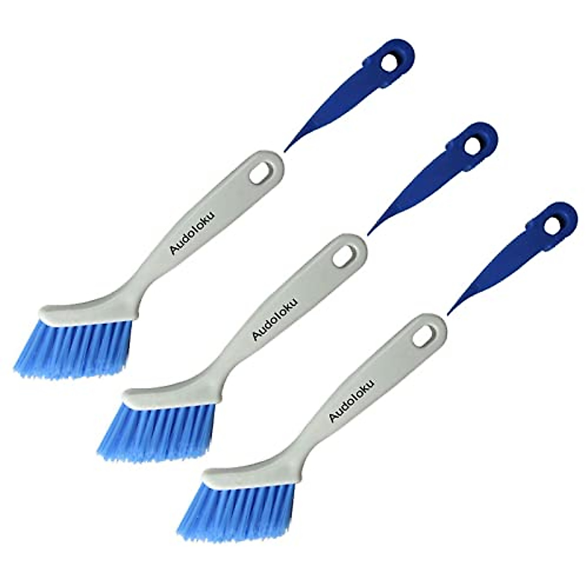Audoloku 3PCS Crevice Brush Gap Deep Cleaning Brush Small Detail Kitchen Scrub Brush Window Groove Sliding Door Track Home Cleaning Brush