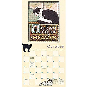 2021 The Proverbial Cat Feline Inspirations 16-Month Wall Calendar