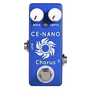 YMUZE Moskyaudio Mini CE-NANO Chorus Effect Pedal Creating Some Fresh and Extensive Chorus Effects