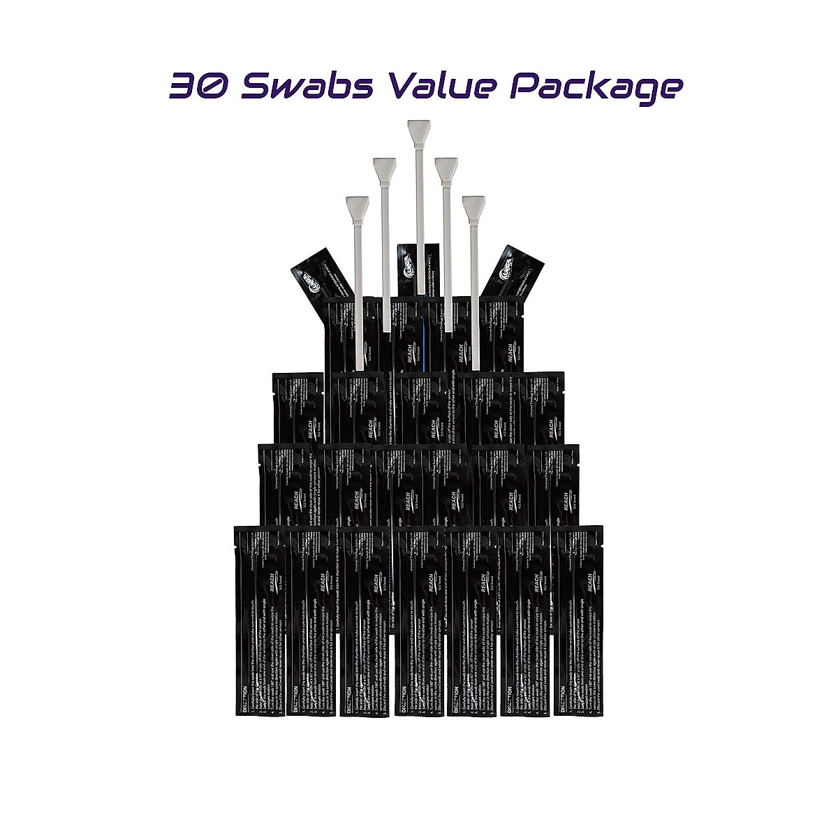 UES APSC-30 APS-C Swab Value Package - Compatible with Sony, Nikon, Canon DSLR Reflex & Mirrorless Digital Cameras CCD & CMOS APS C Type Sensor Clean (30 X 16mm Swabs)