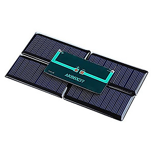 SUNYIMA 10Pcs 5V 60mA Epoxy Solar Panel Polycrystalline Solar Cells for Solar Battery Charger DIY Solar Syatem Kits 68mmx37mm / 2.67"x1.45" 5V Solar Cells