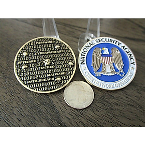Oneworldtreasures National Security Agency Cyber Network Operations NSA CNO SIGINT Challenge Coin