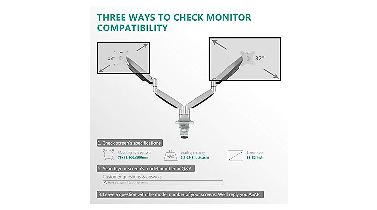 Elevate Workstation with EleTab Dual Monitor Mount
