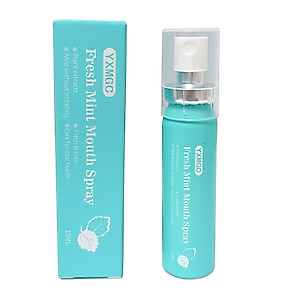 YXMGC Breath Spray for Bad Breath Mouth Spray Breath Freshener Oral Breath Spray Mint Dry Mouth Spray Xylitol with Surprise Gifts 0.52 Ounce (Pack of 2)