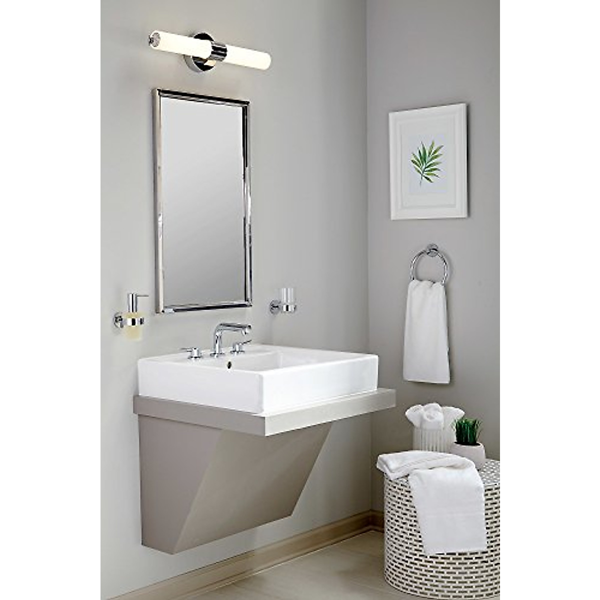 GROHE 20572001 Concetto, 8-inch Widespread 2-Handle S-Size Bathroom Faucet 1.2 GPM, Chrome