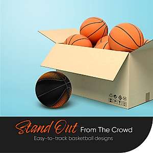 Millenti StreetSmart-Precision Orange Basketball, BB0307OG(BB0207OG/BBPGBORANGE)