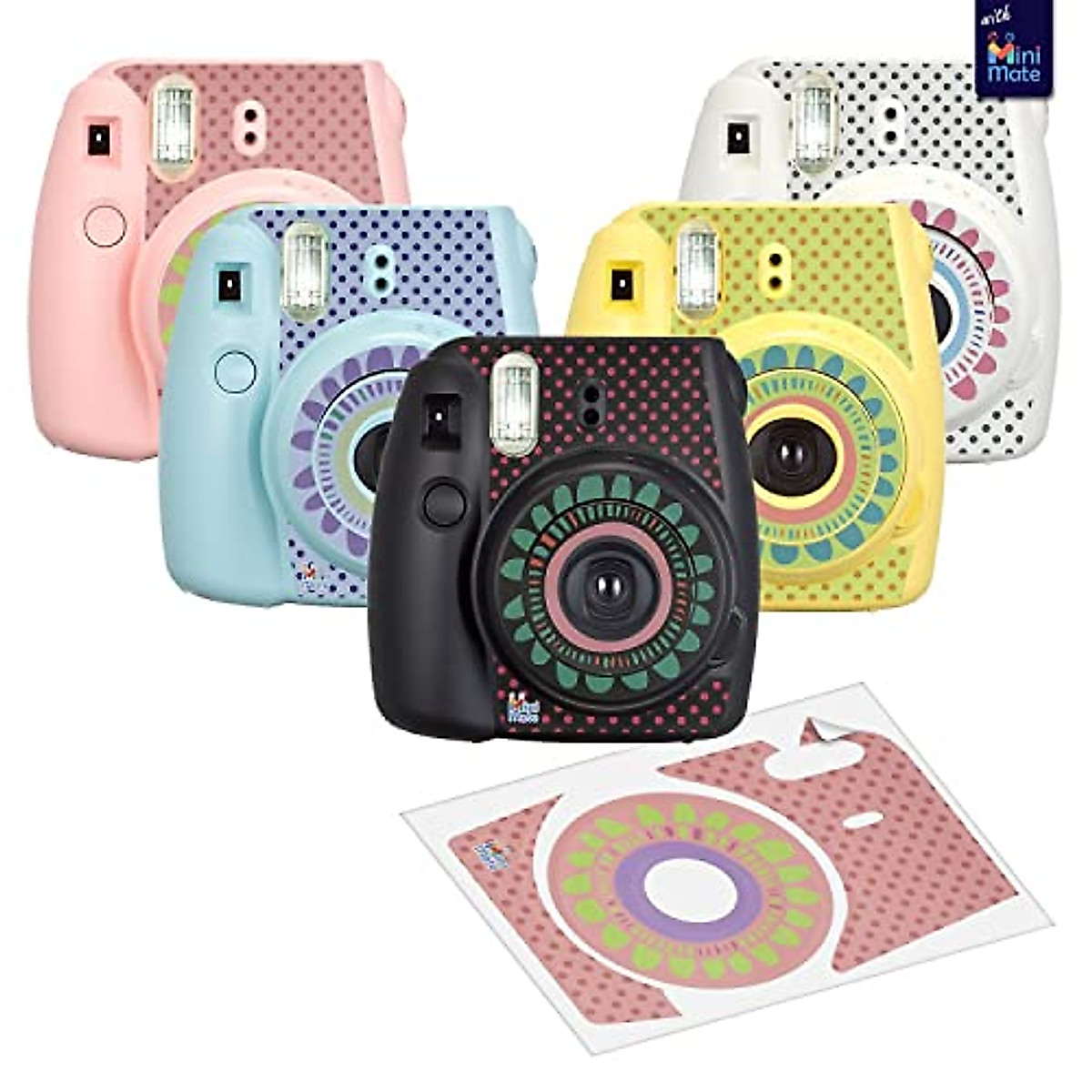 Fuji Instax Mini 9 Camera Bundle - Lime Green + Accessories