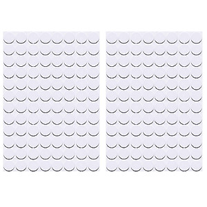 ZXUEZHENG Self-Adhesive Screw Hole Stickers,2-Table 96 in 1 Self-Adhesive Screw Covers Caps Dustproof Sticker 15mm White