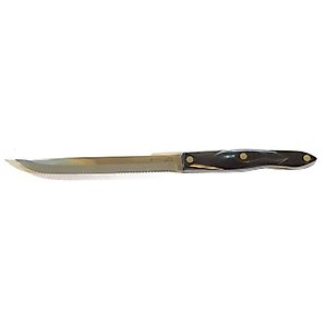 CUTCO Model 1729 Petite Carver...........6¾” Double-D® serrated blade; 5½” Classic Brown ("Black") Handle............in factory-sealed plastic bag